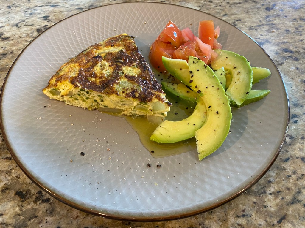 Three Green Omelette - InspireDelights